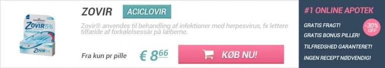 Køb af zovir plaster piller 5 online